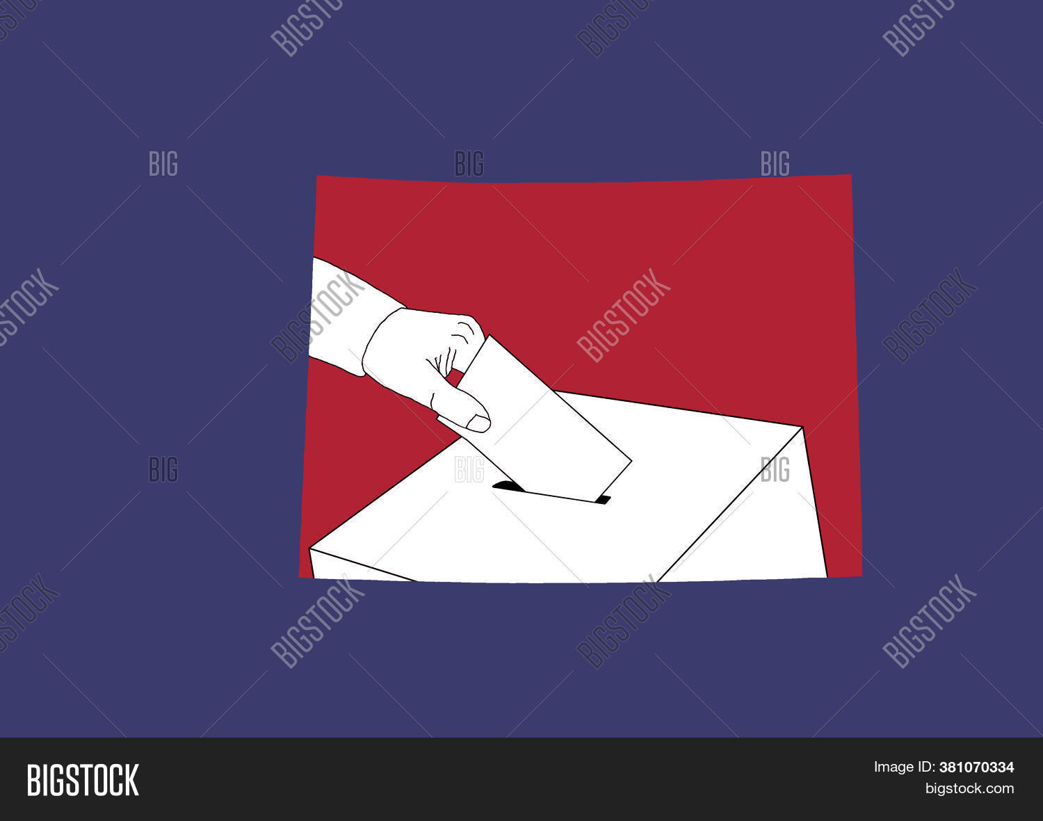 Hand Casting Vote Image & Photo (Free Trial) | Bigstock