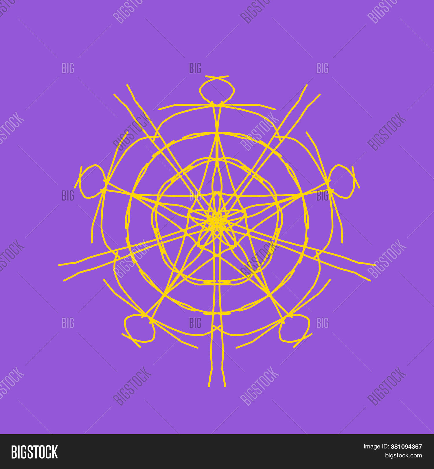 Yellow Abstract Shape Image & Photo (Free Trial) | Bigstock