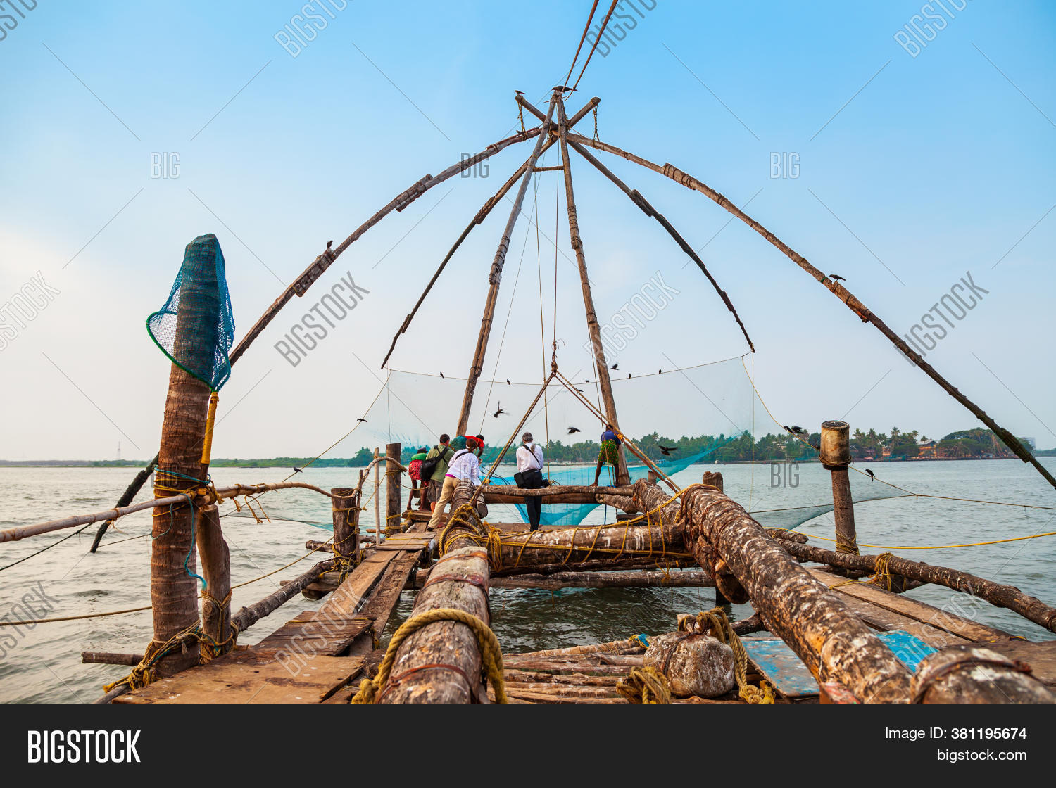 Chinese Fishing Nets Image & Photo (Free Trial) | Bigstock