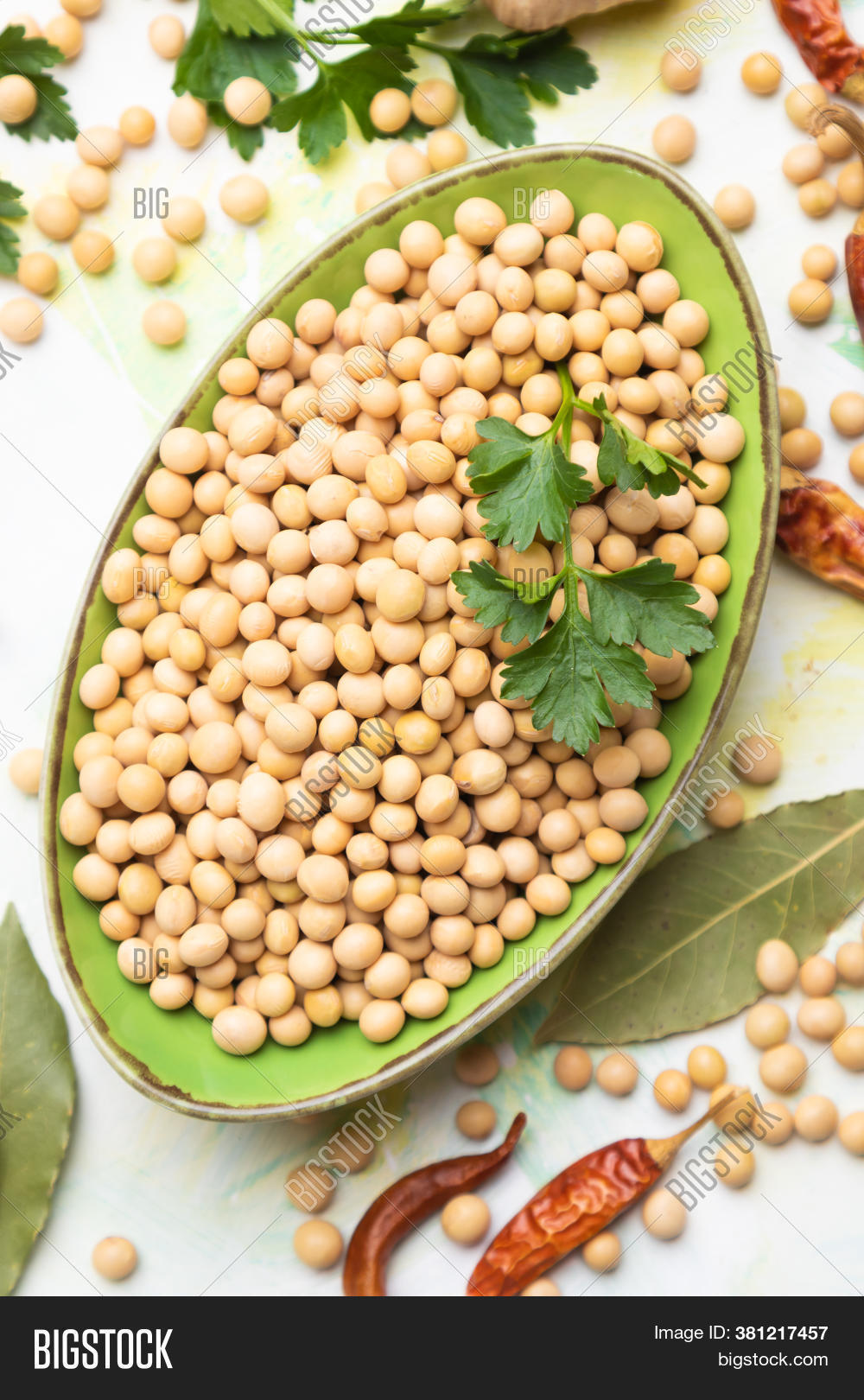 Bowl Dried Soy Beans, Image & Photo (Free Trial) | Bigstock