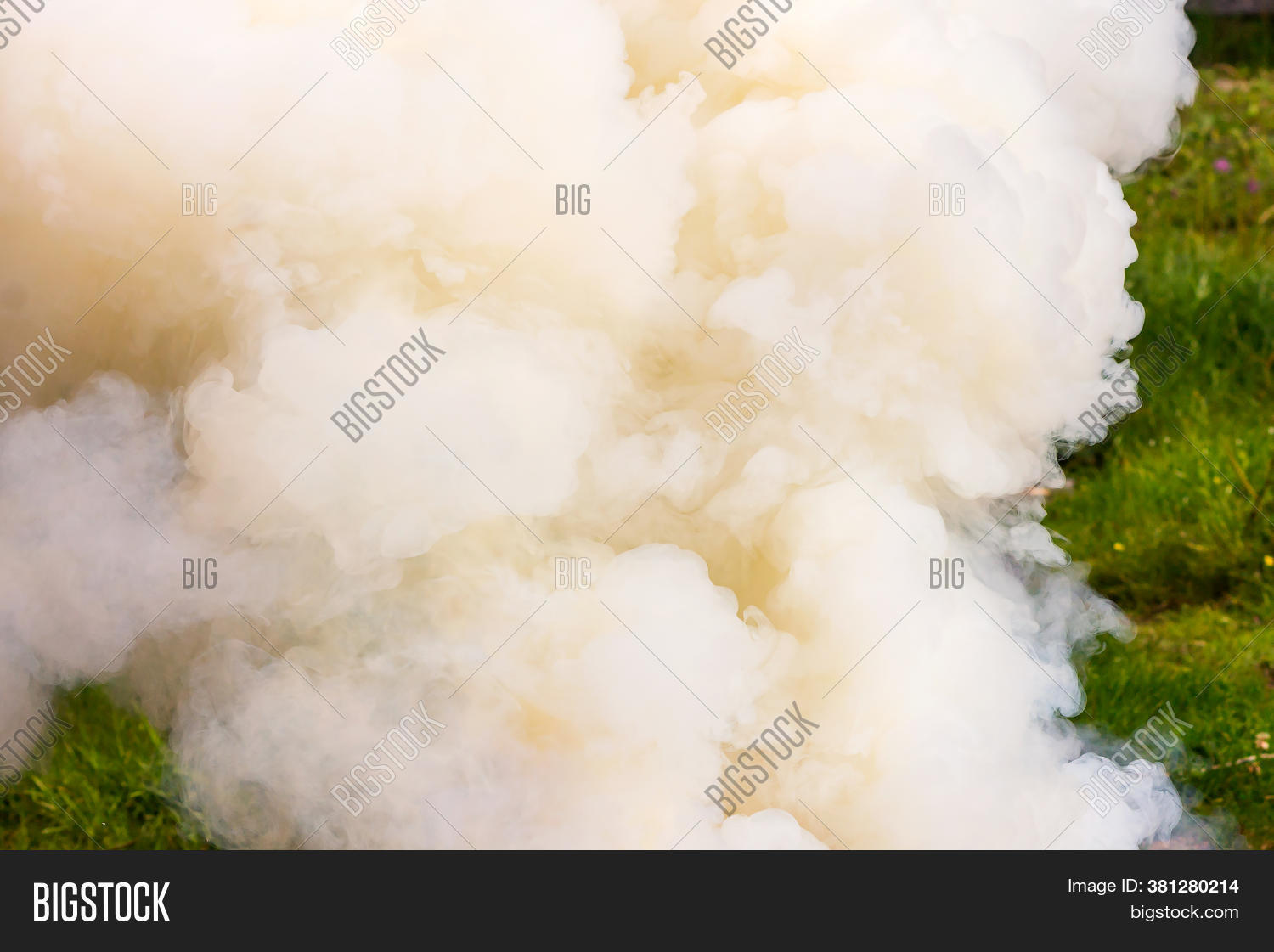 Thick White Smoke Image & Photo (Free Trial) | Bigstock