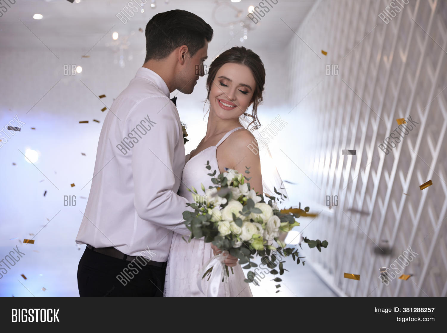 Happy Newlywed Couple Image & Photo (Free Trial) | Bigstock