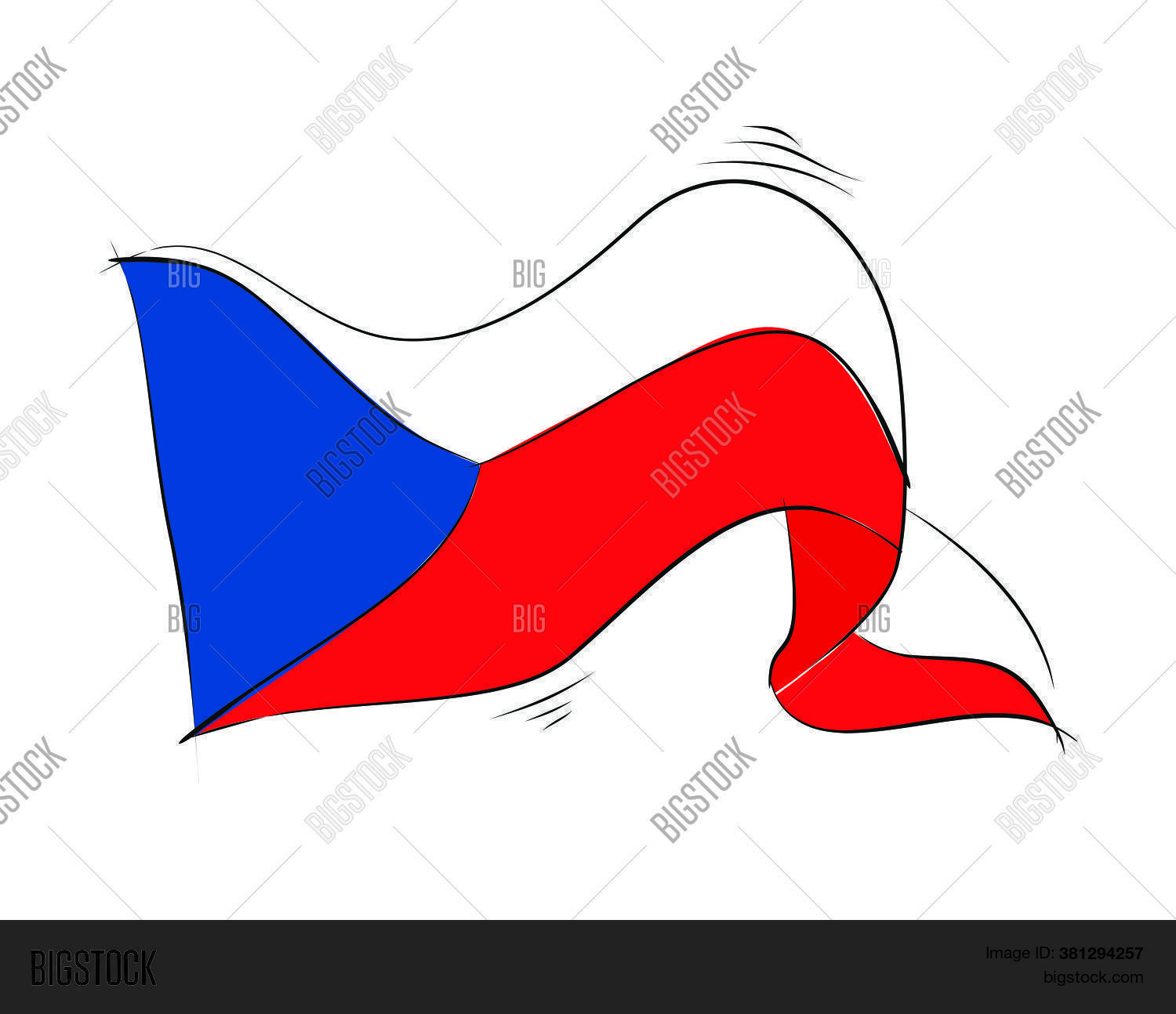 Czechoslovakia Flag Vector & Photo (Free Trial) | Bigstock