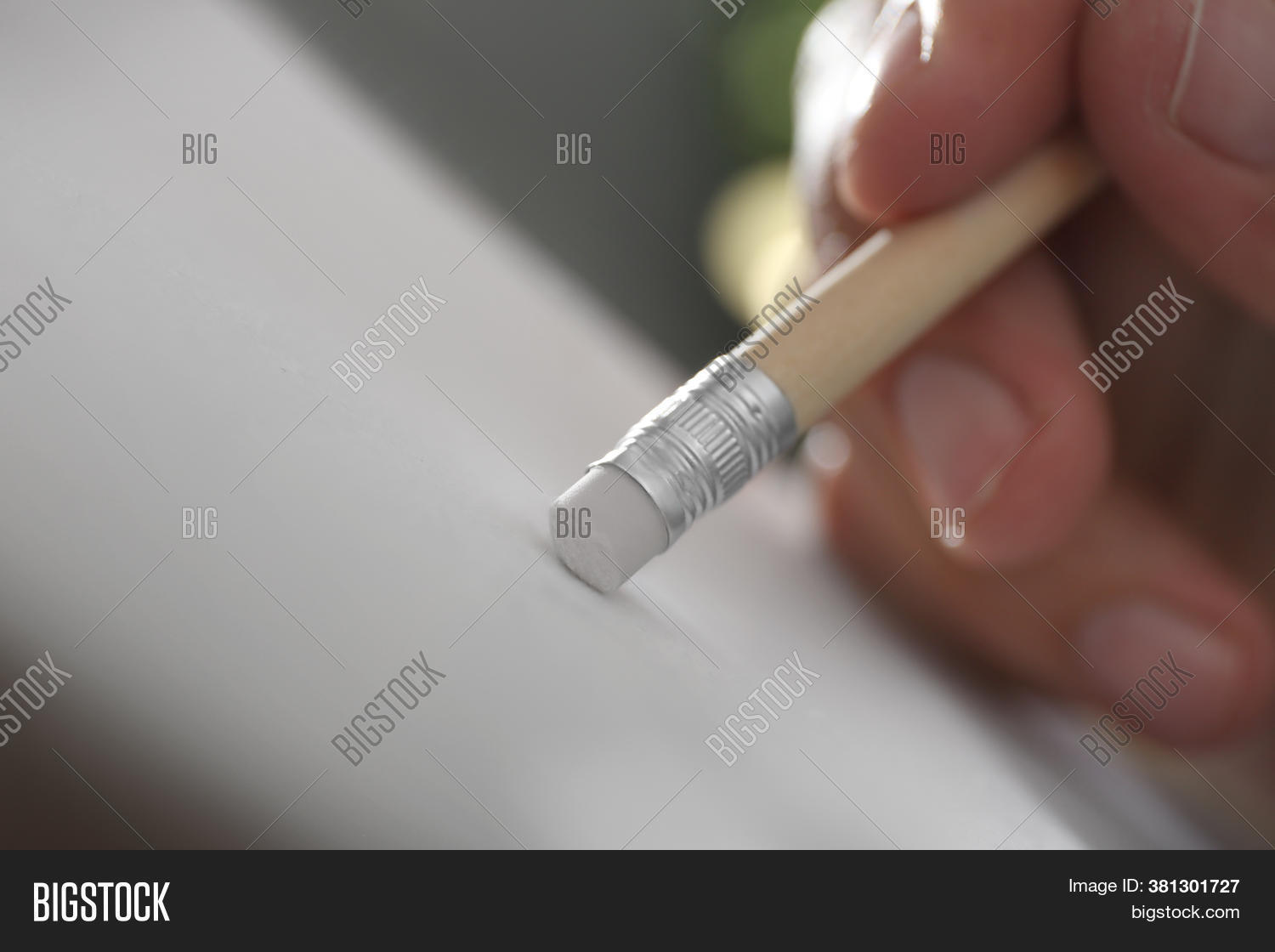 Man Correcting Picture Image & Photo (Free Trial) | Bigstock