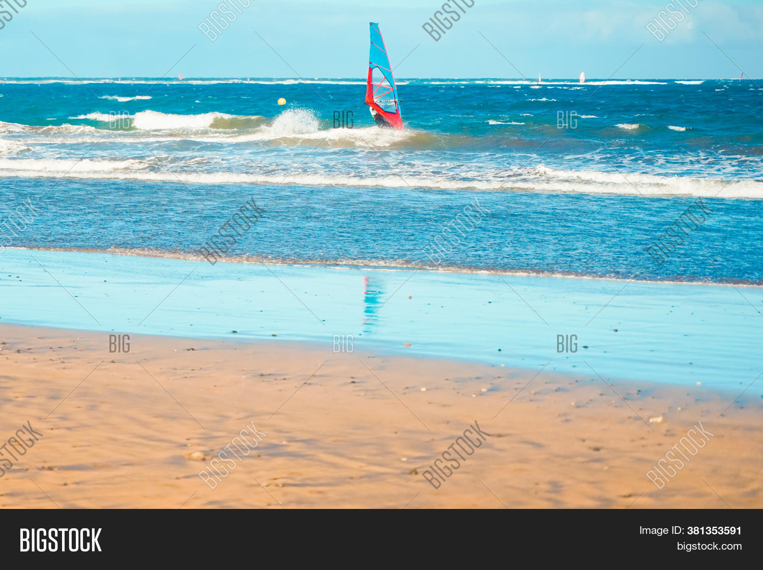Beautiful Sky Windsurf Image & Photo (Free Trial) | Bigstock