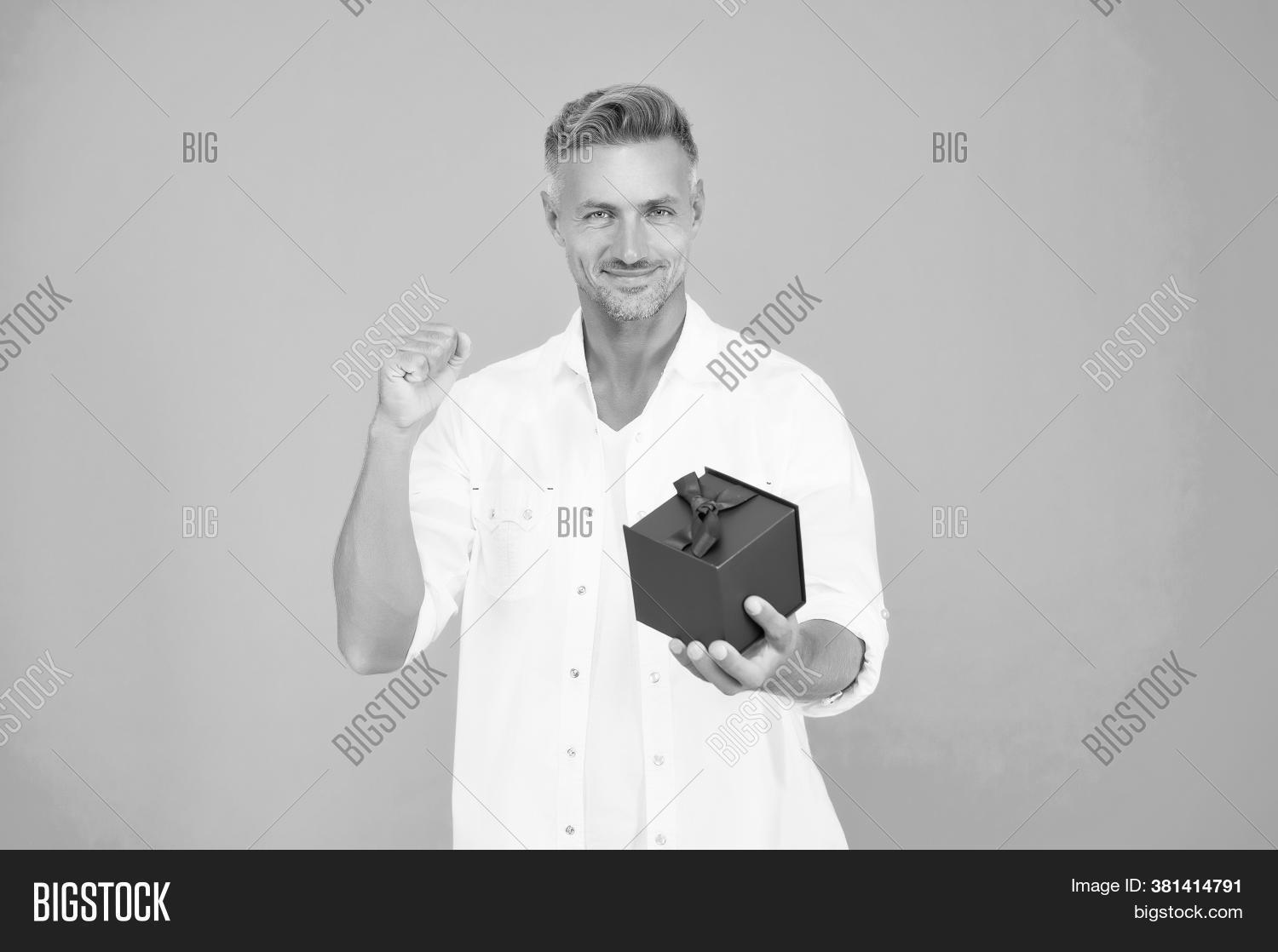 Won Prize Box. Happy Image & Photo (Free Trial) | Bigstock