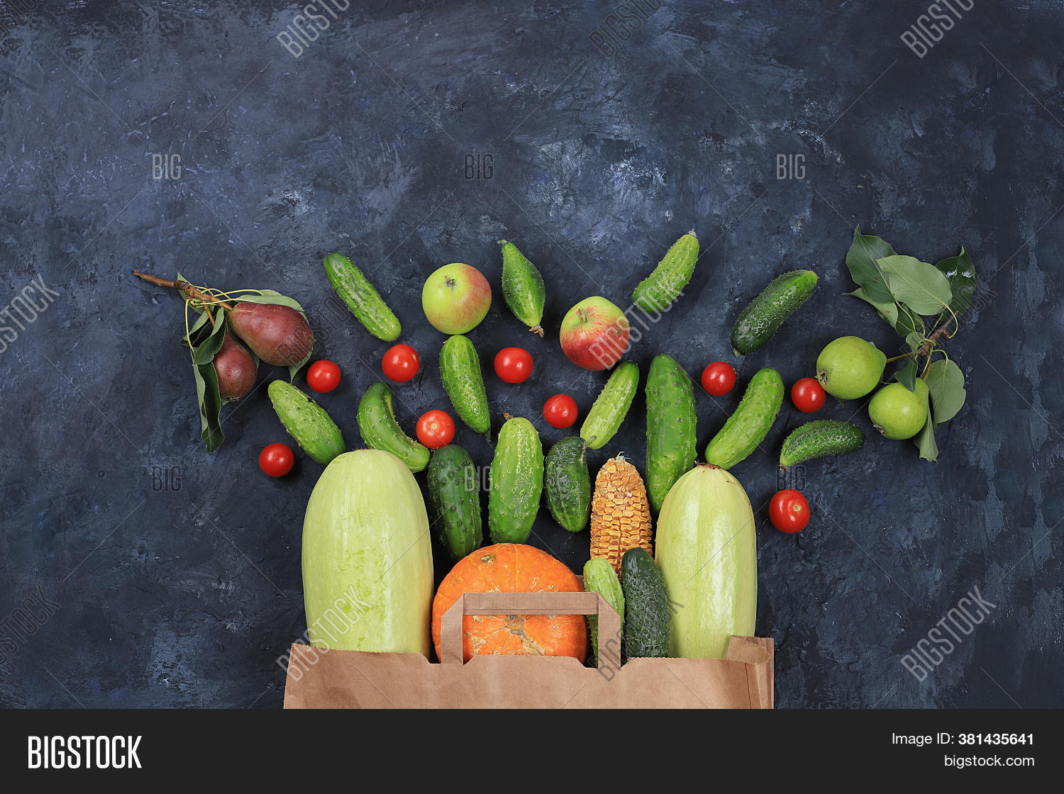 Organic Fresh Food Eco Image & Photo (Free Trial) | Bigstock