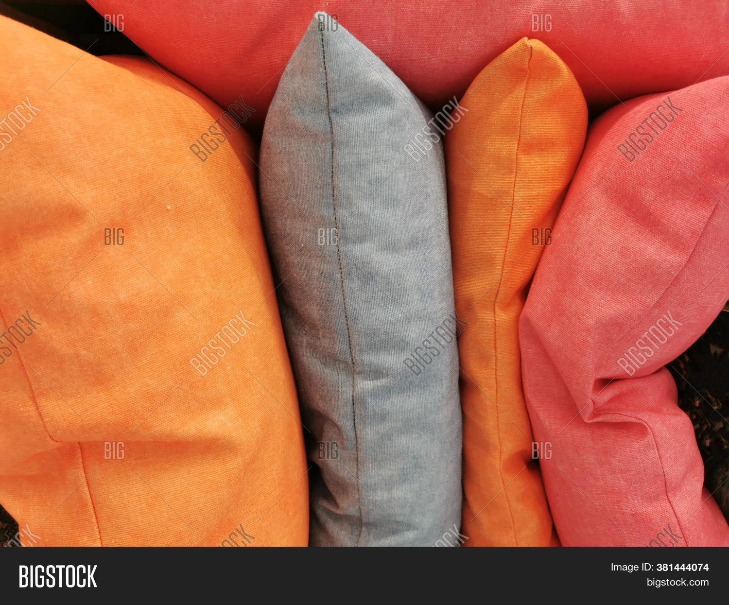 Multi-colored Pillows Image & Photo (Free Trial) | Bigstock