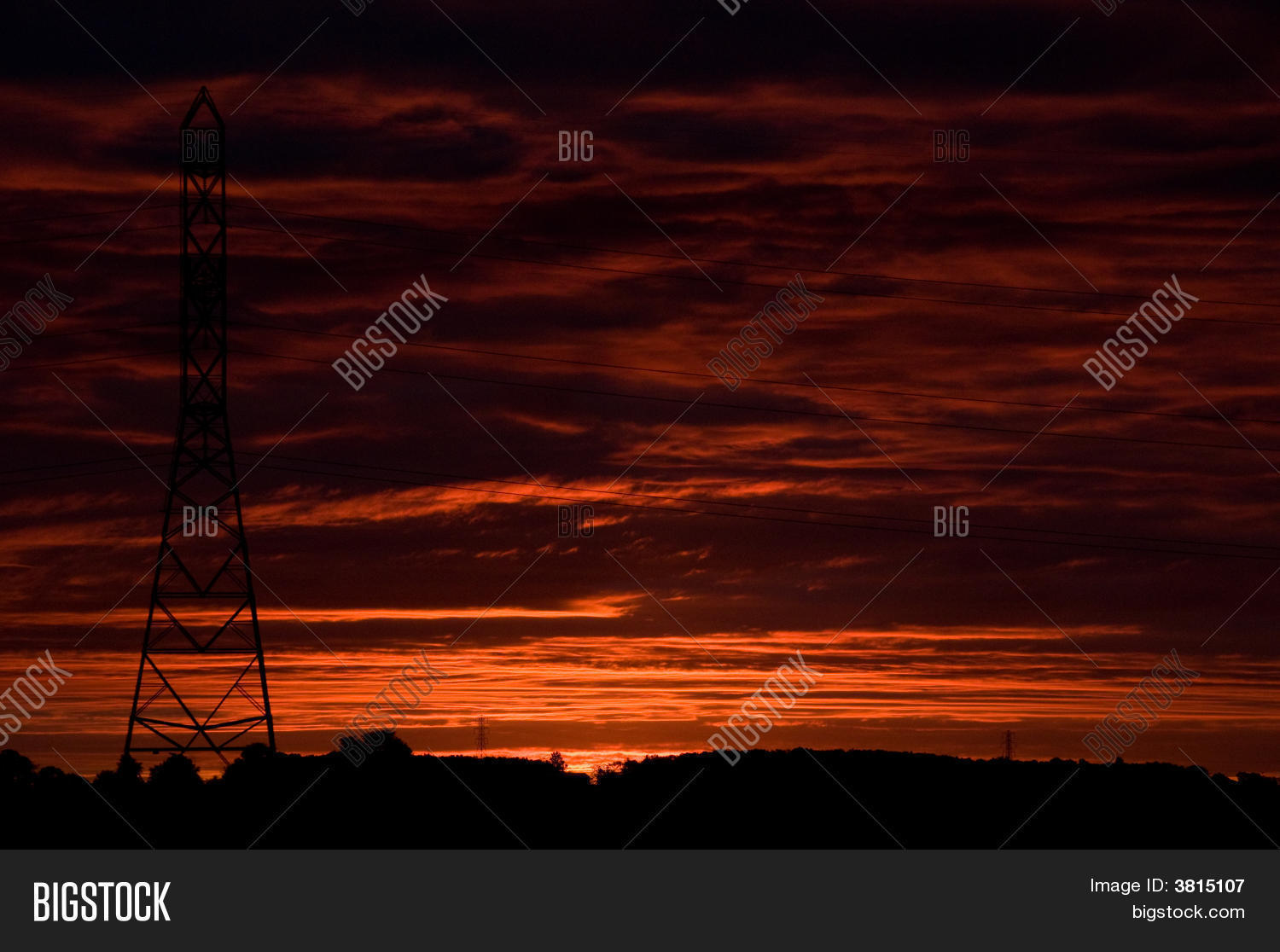Beautiful Red Morning Image & Photo (Free Trial) | Bigstock
