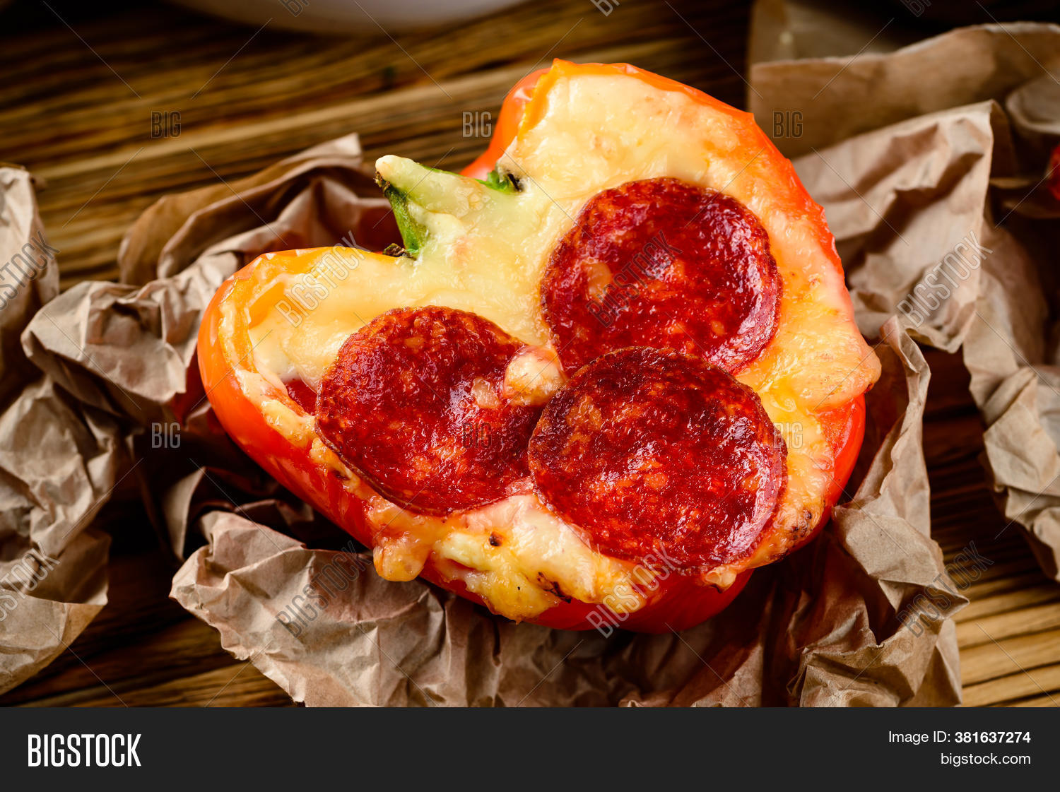 Salami Cheese Baked Image & Photo (Free Trial) | Bigstock