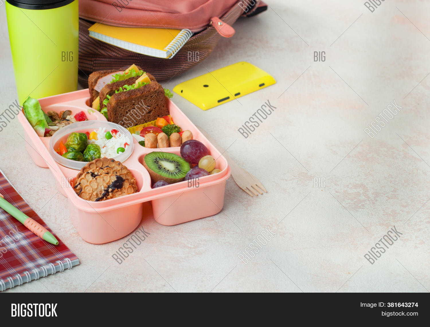 Lunch Box Healthy Image & Photo (Free Trial) | Bigstock