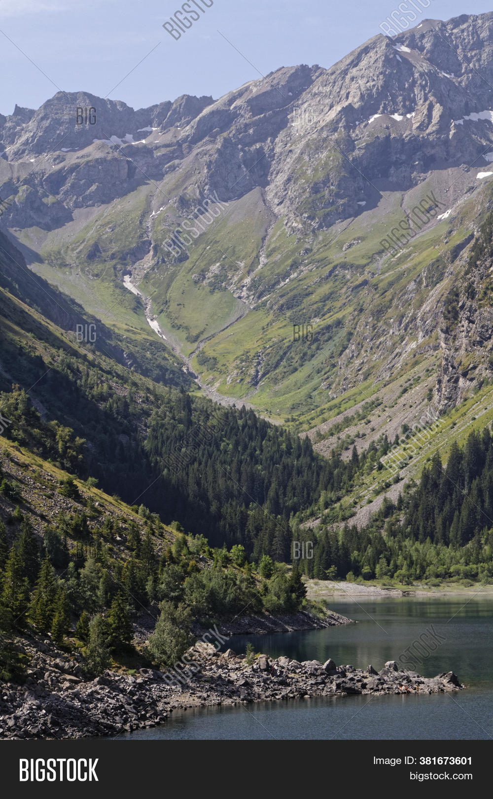 Valley Runs Down Image & Photo (Free Trial) | Bigstock