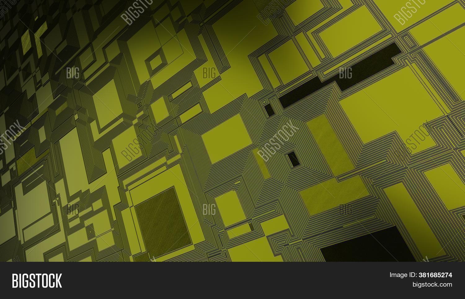 Modern Tech Pattern. Image & Photo (Free Trial) | Bigstock