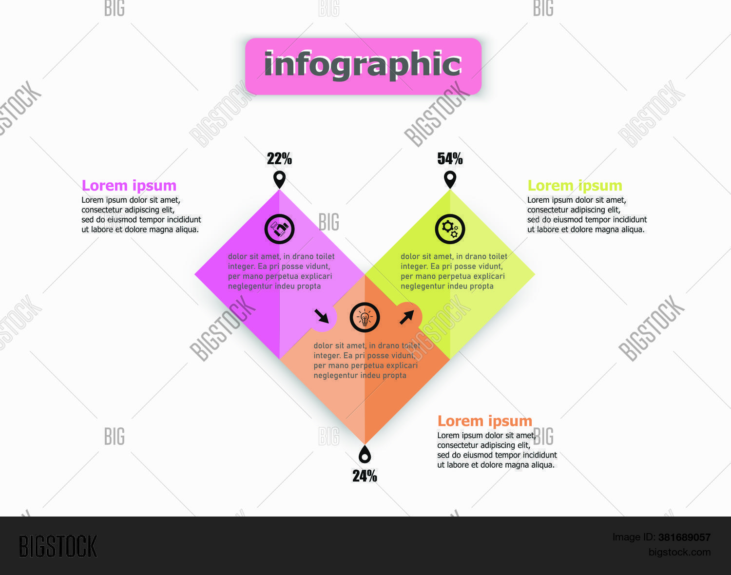 Squares Form Heart Vector & Photo (Free Trial) | Bigstock