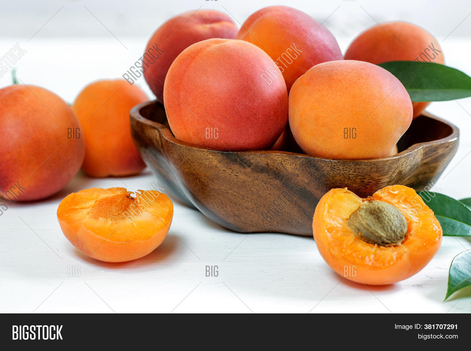 Fresh Ripe Apricots Image & Photo (Free Trial) | Bigstock