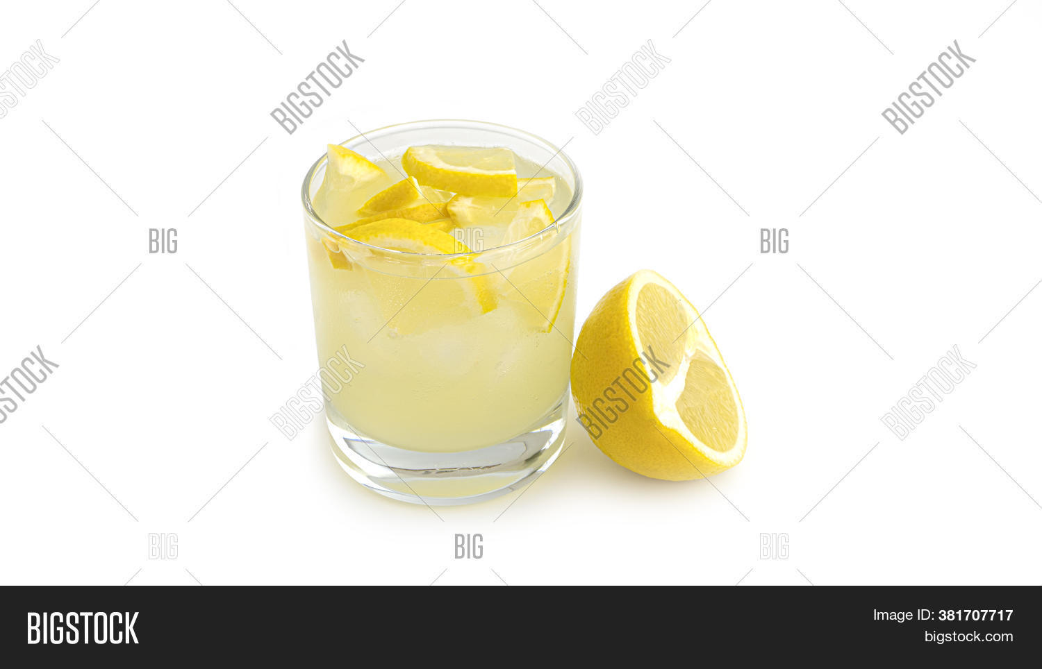 Glass Lemon Lemonade Image & Photo (Free Trial) | Bigstock