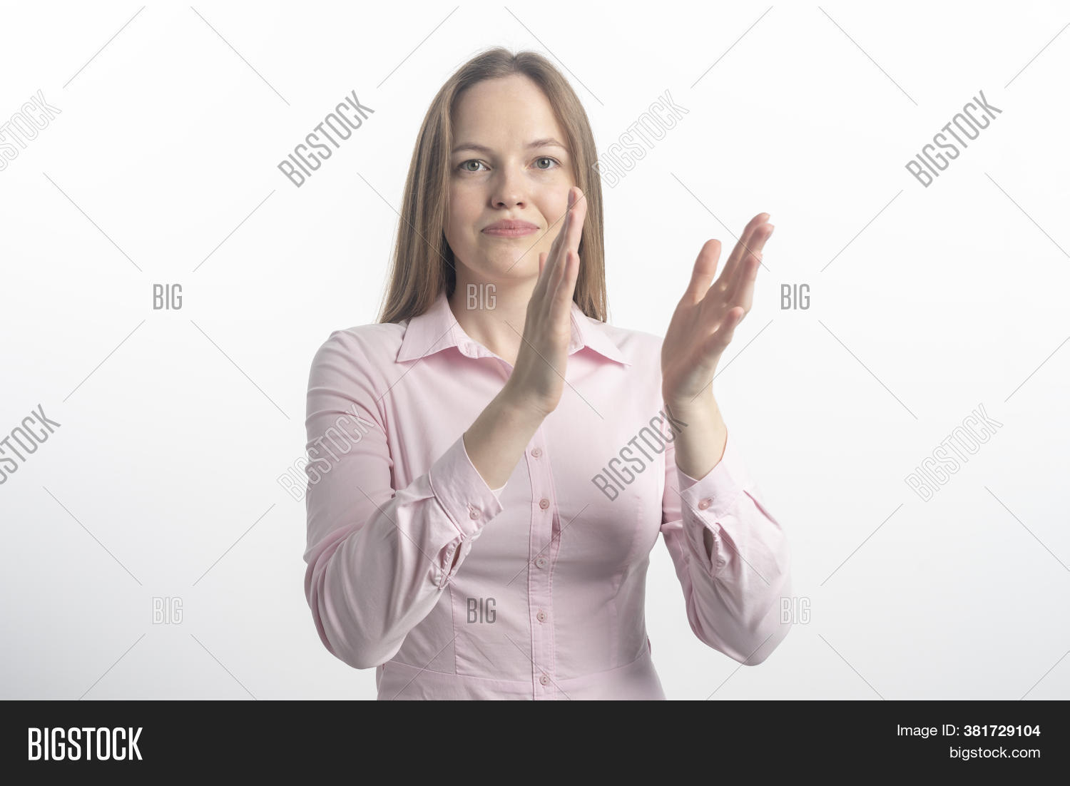 Happy Woman Clapping Image & Photo (Free Trial) | Bigstock