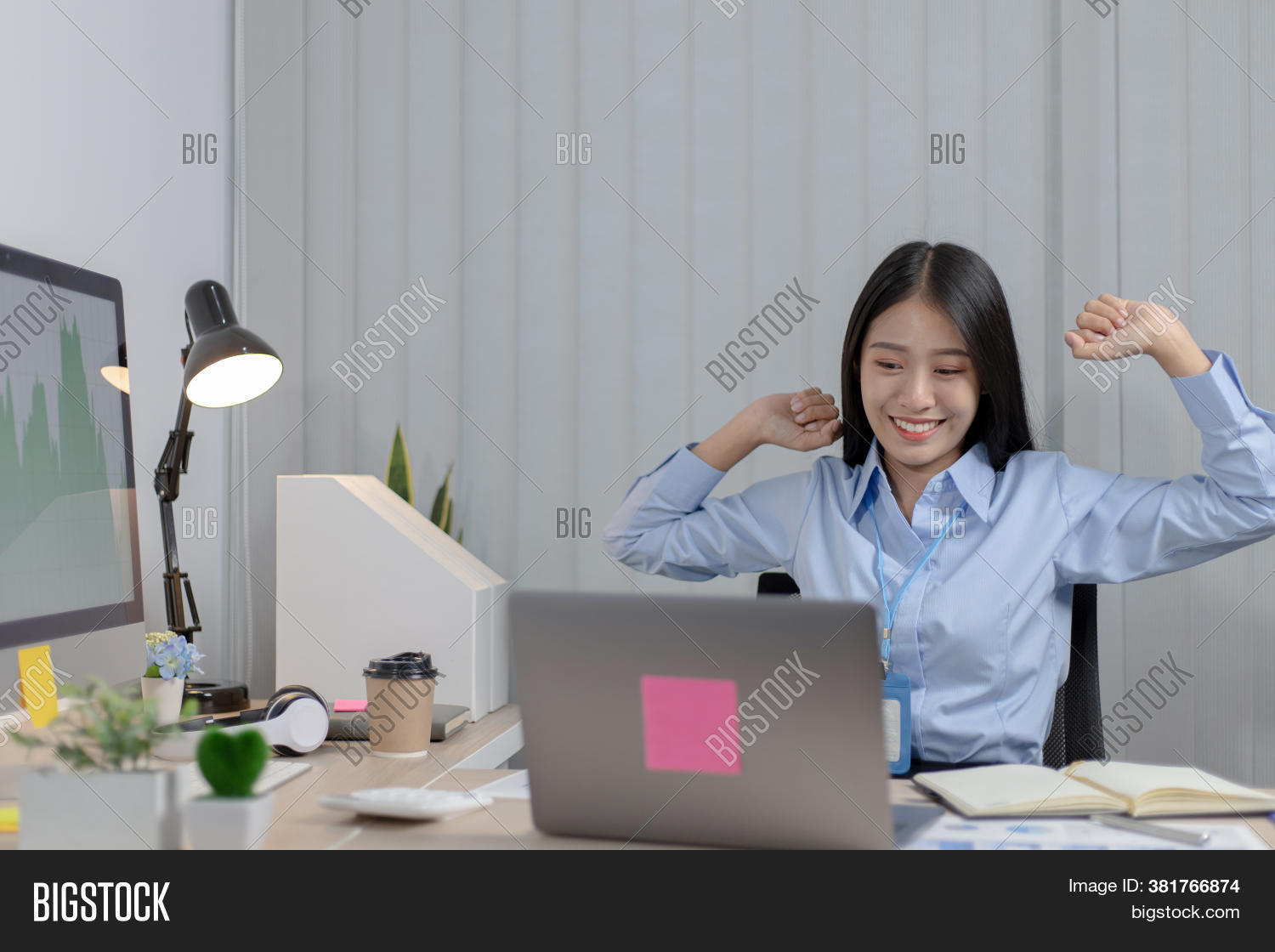 Asian Female Employee Image & Photo (Free Trial) | Bigstock