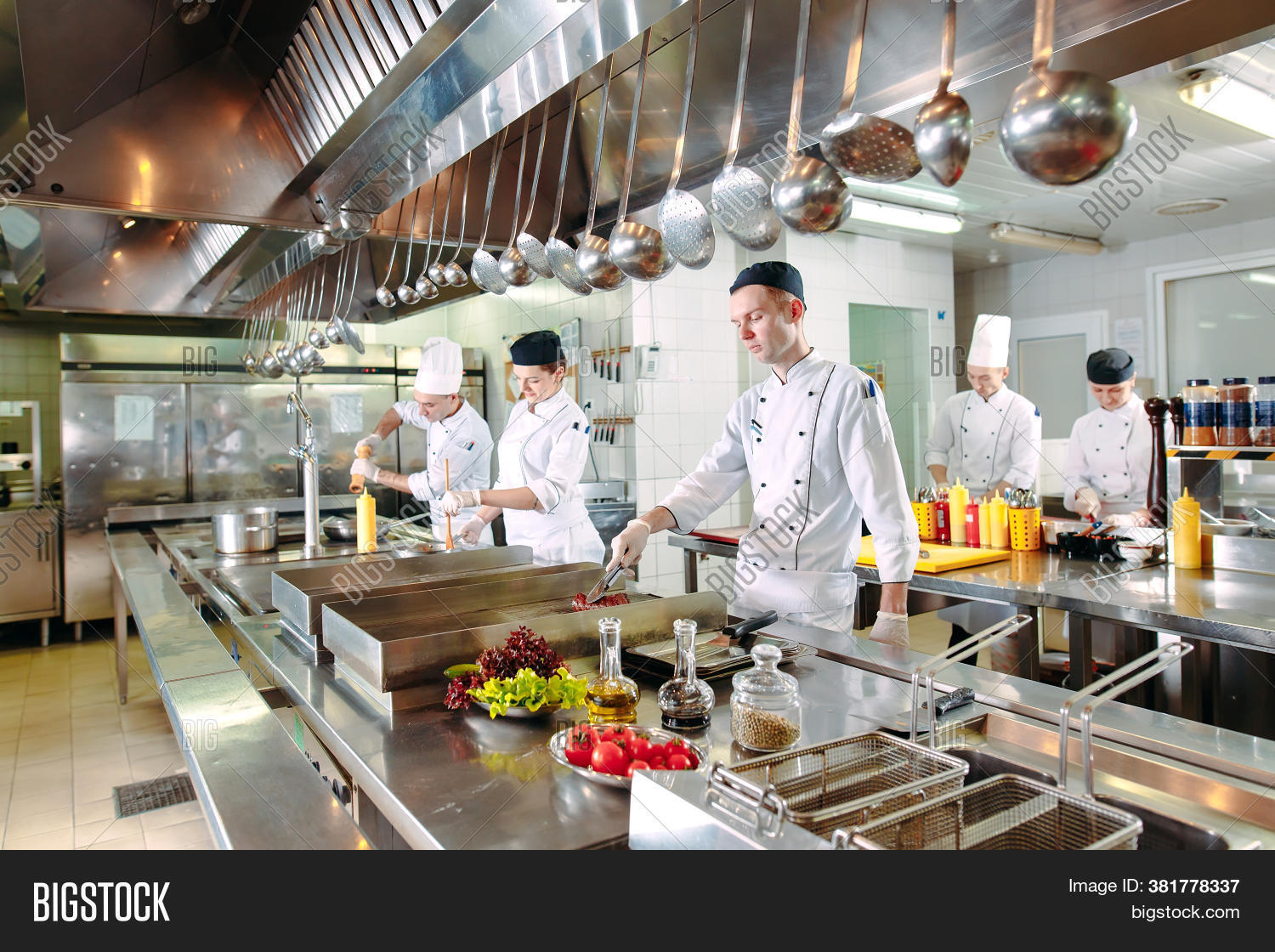 Modern Kitchen. Cooks Image & Photo (Free Trial) | Bigstock