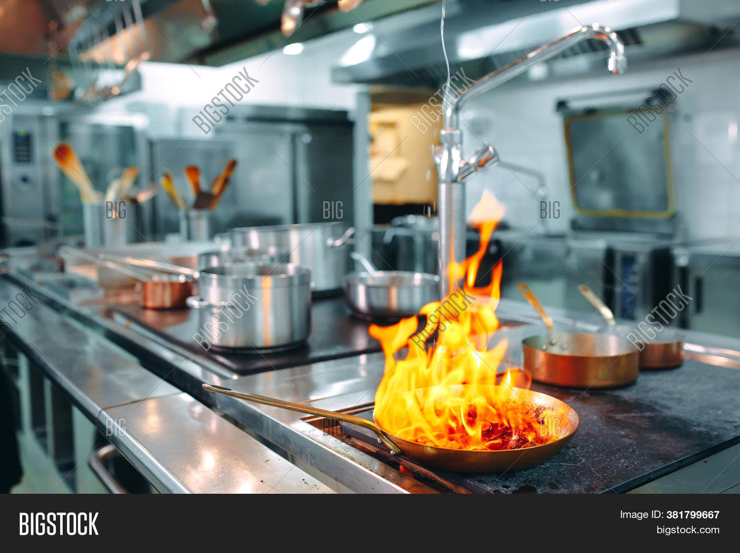 Modern Kitchen. Cooks Image & Photo (Free Trial) | Bigstock
