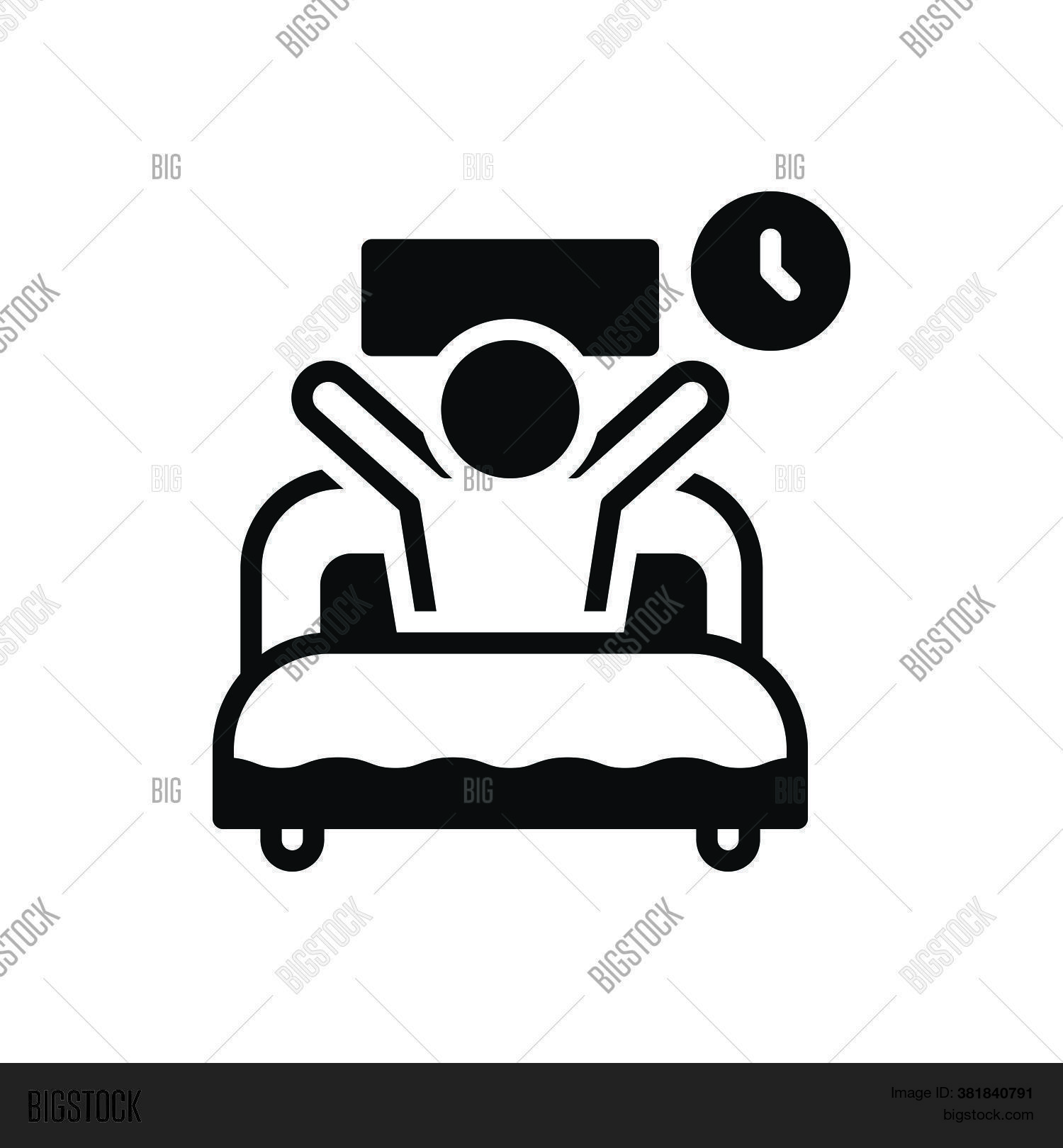 Black Solid Icon Wake Vector & Photo (Free Trial) | Bigstock