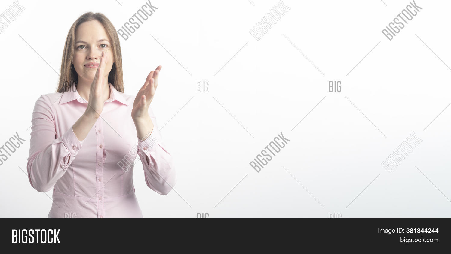 Happy Woman Clapping Image & Photo (Free Trial) | Bigstock