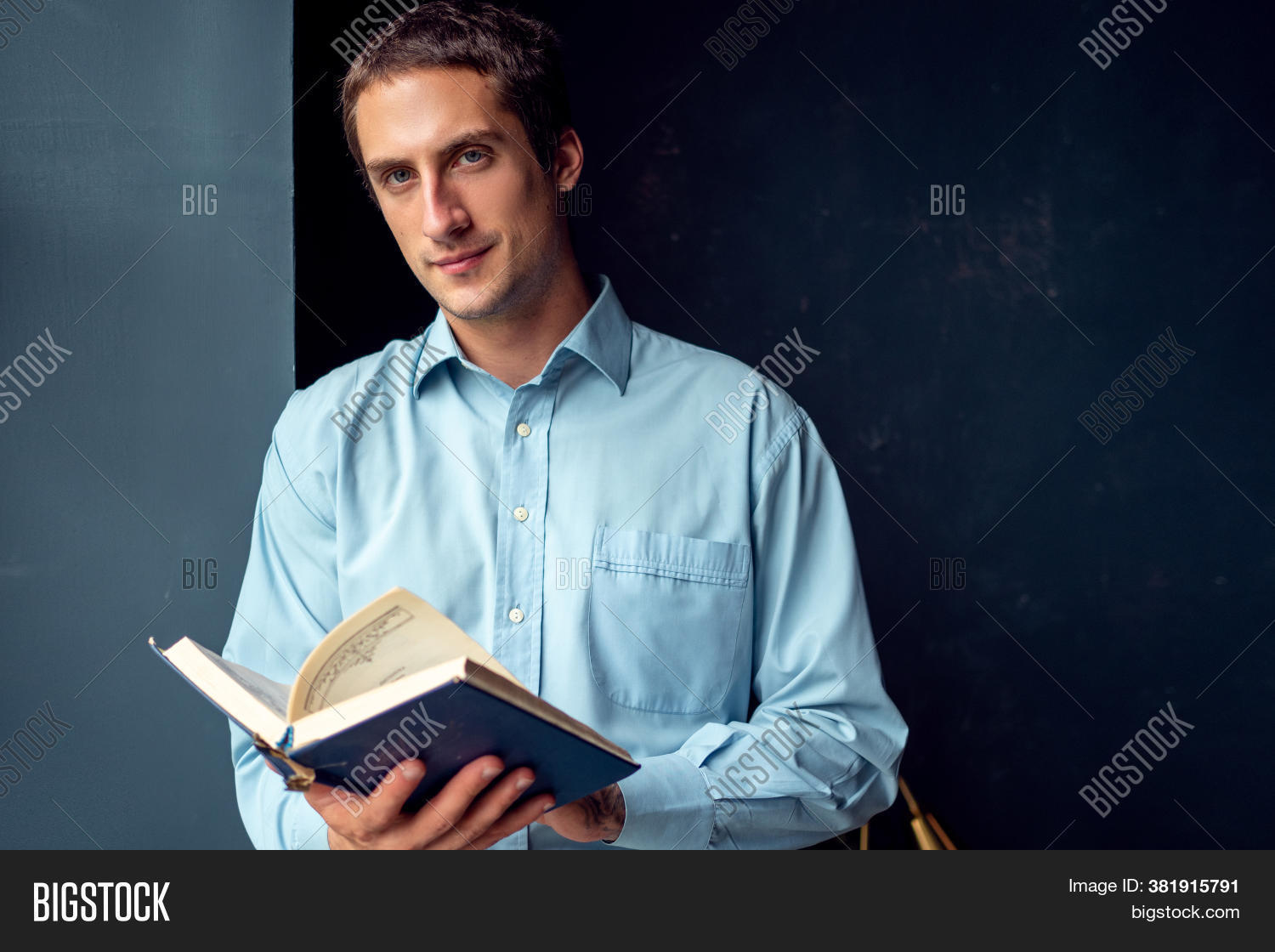 Young Man Reading Book Image & Photo (Free Trial) | Bigstock