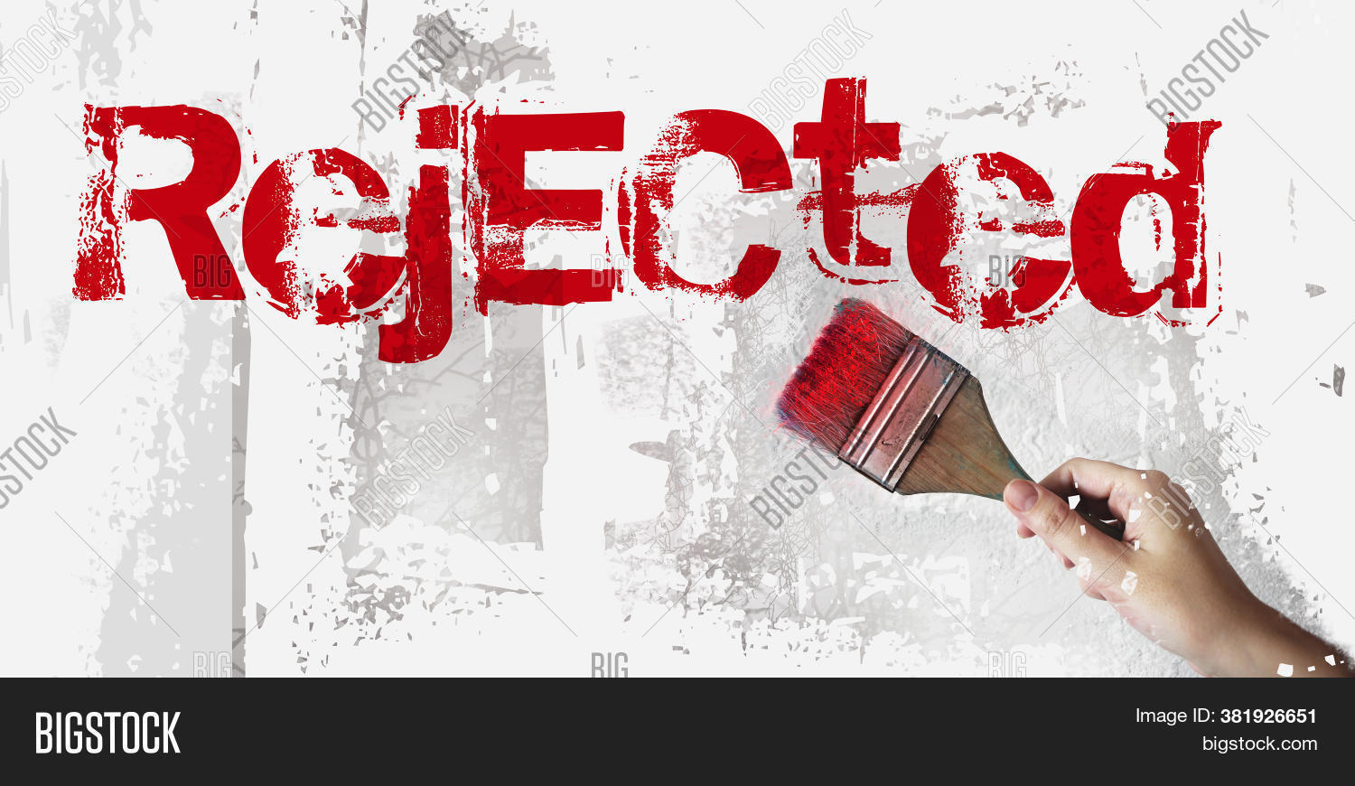 Rejected Word On Image & Photo (Free Trial) | Bigstock