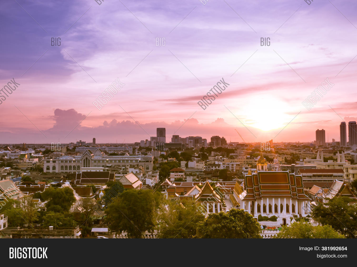 Aerial View Bangkok, Image & Photo (Free Trial) | Bigstock