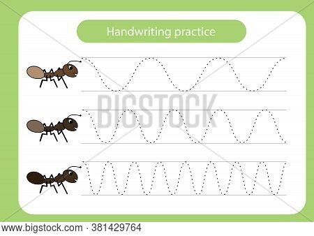 Little Ant. Trace Vector & Photo (Free Trial) | Bigstock