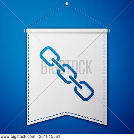 Blue Chain Link Icon Vector & Photo (Free Trial) | Bigstock