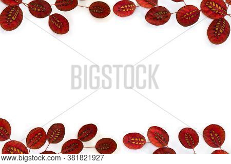 Frame Autumnal Red Image & Photo (Free Trial) | Bigstock