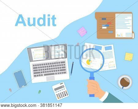 Audit Analysis Vector & Photo (Free Trial) | Bigstock