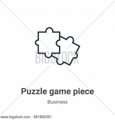 Puzzle Game Piece Vector & Photo (Free Trial) | Bigstock