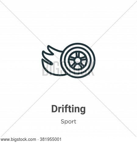 Drifting Icon Vector & Photo (Free Trial) | Bigstock