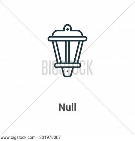 Null Icon Isolated On Vector & Photo (Free Trial) | Bigstock