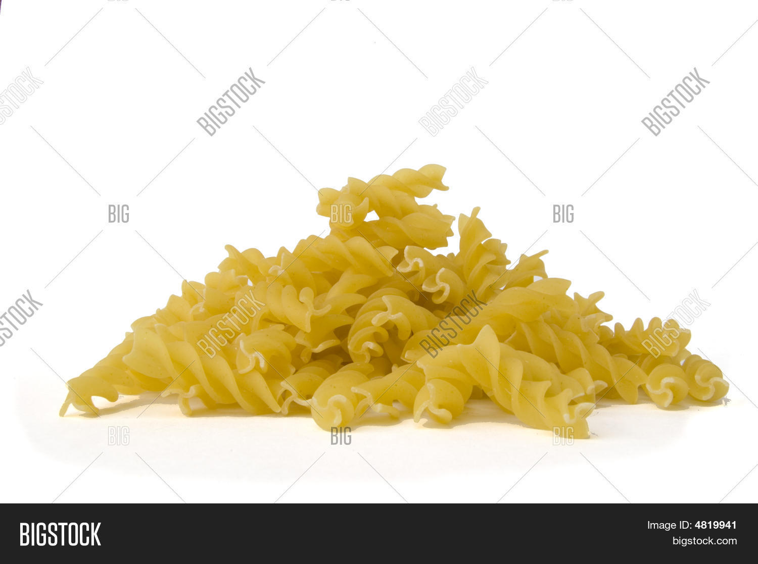 Dried Fusilli Pasta Image & Photo (Free Trial) | Bigstock