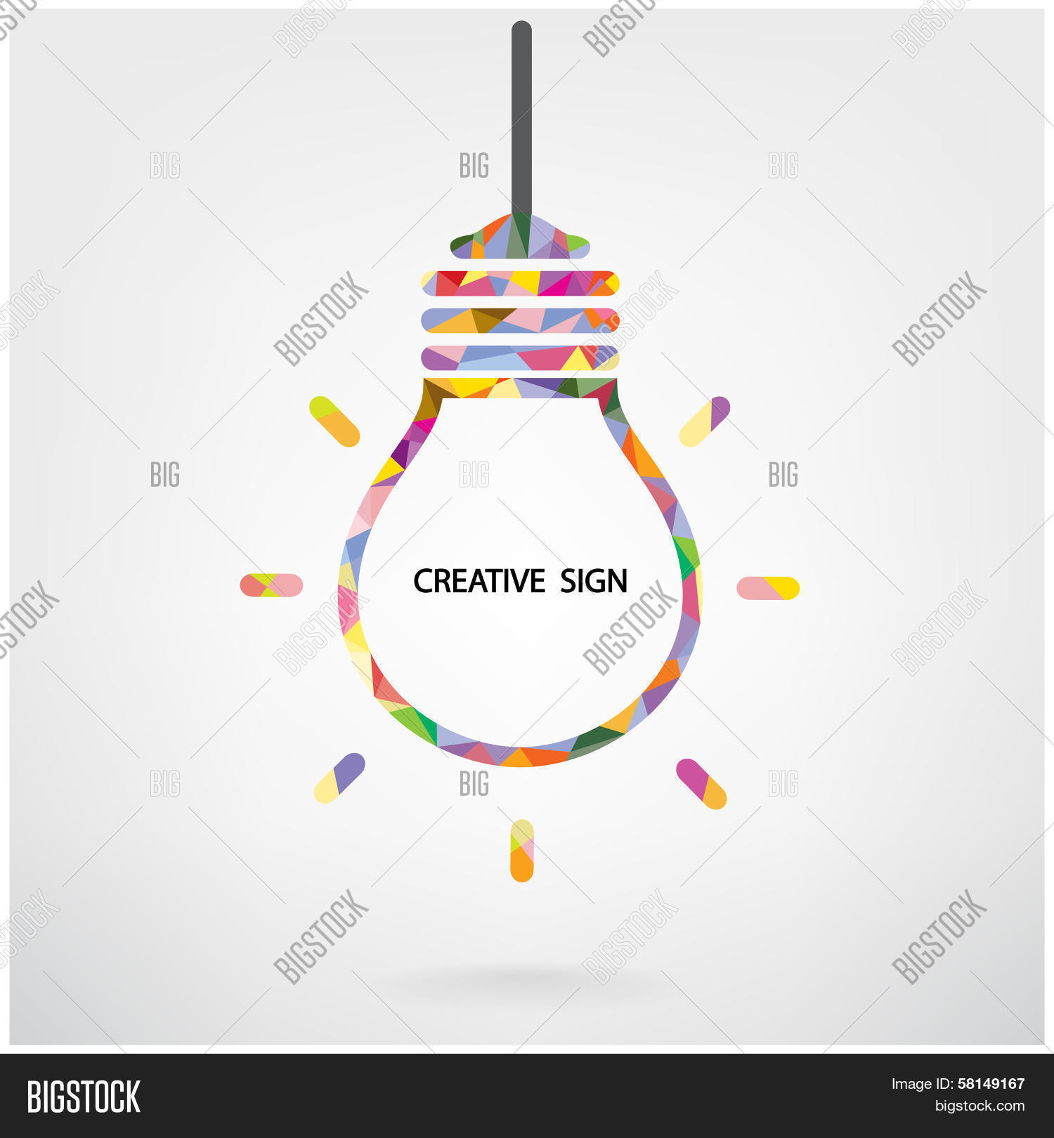 Creative Light Bulb Vector & Photo (Free Trial) | Bigstock