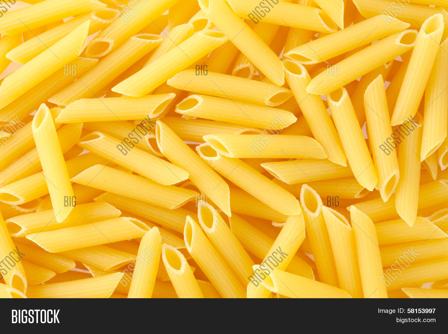Pasta Penne Texture Image & Photo (Free Trial) | Bigstock