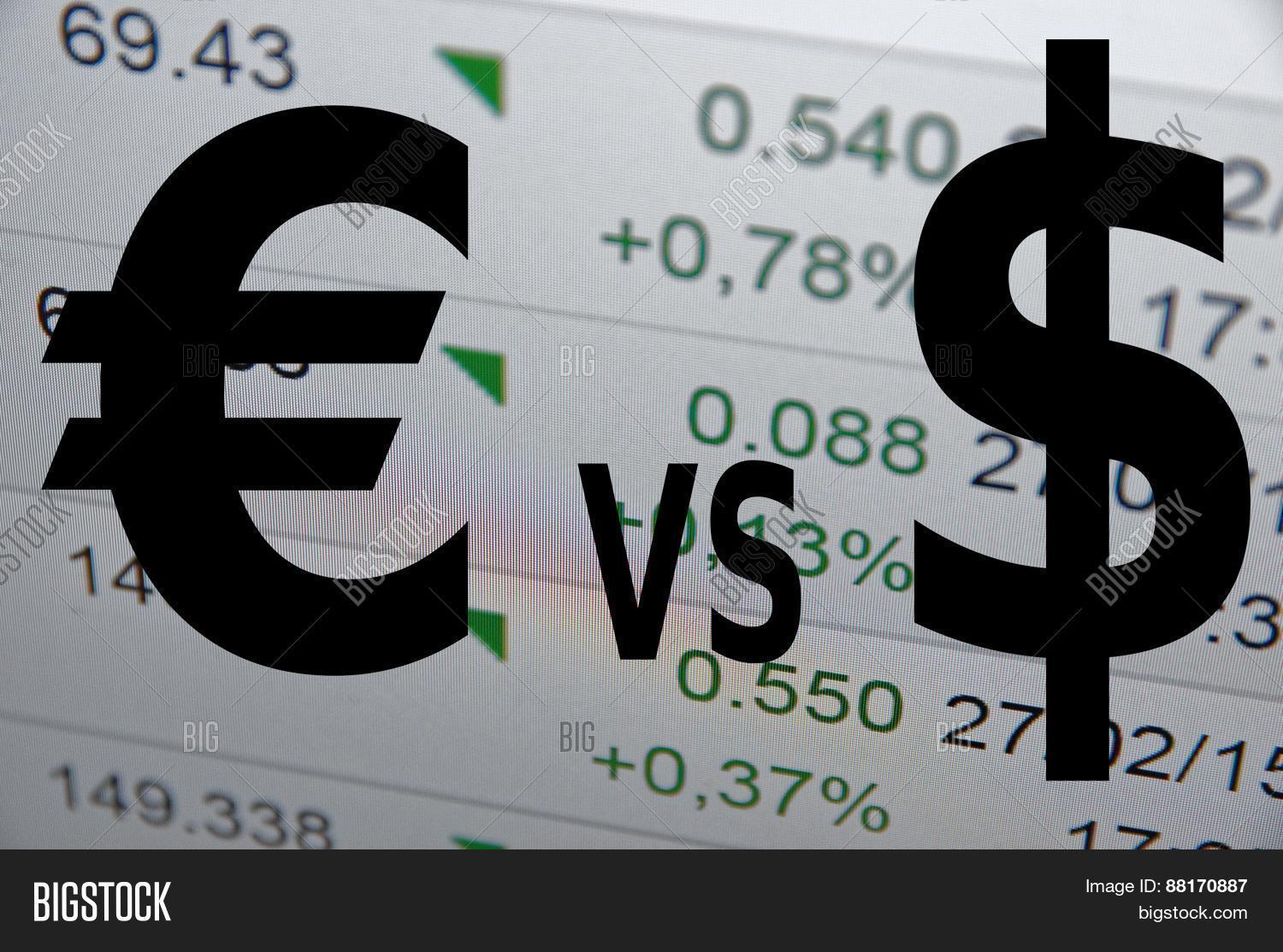 Euro Versus Dollar Image & Photo (Free Trial) | Bigstock