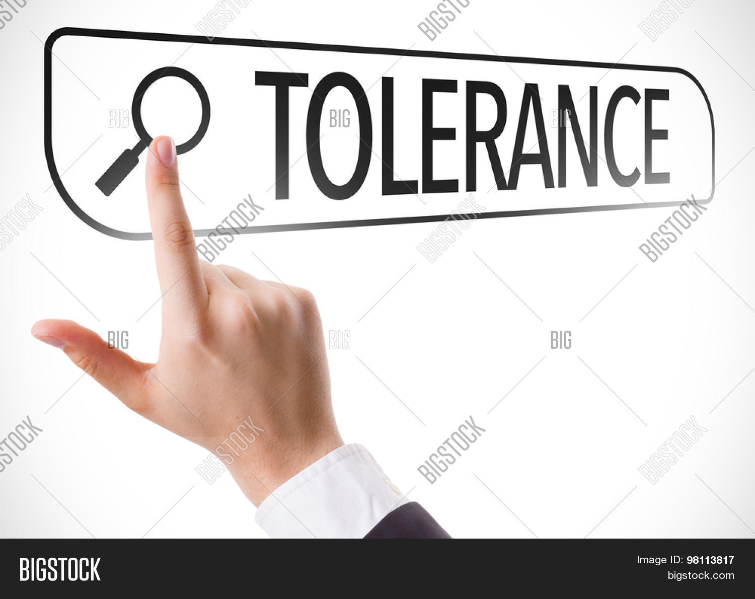 Tolerance Written Image & Photo (Free Trial) | Bigstock