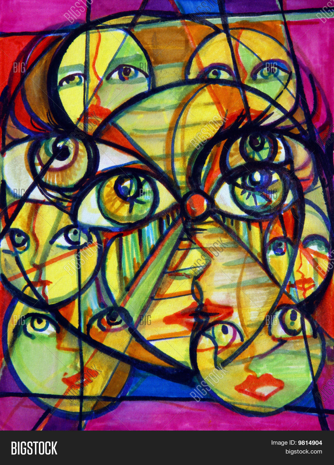 Surreal Faces Eyes Image & Photo (Free Trial) | Bigstock