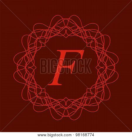 Monogram F Image & Photo (Free Trial) | Bigstock