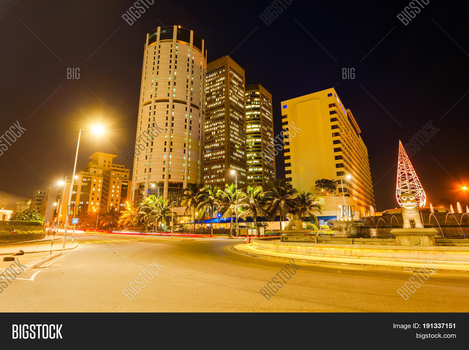 Colombo City At Night