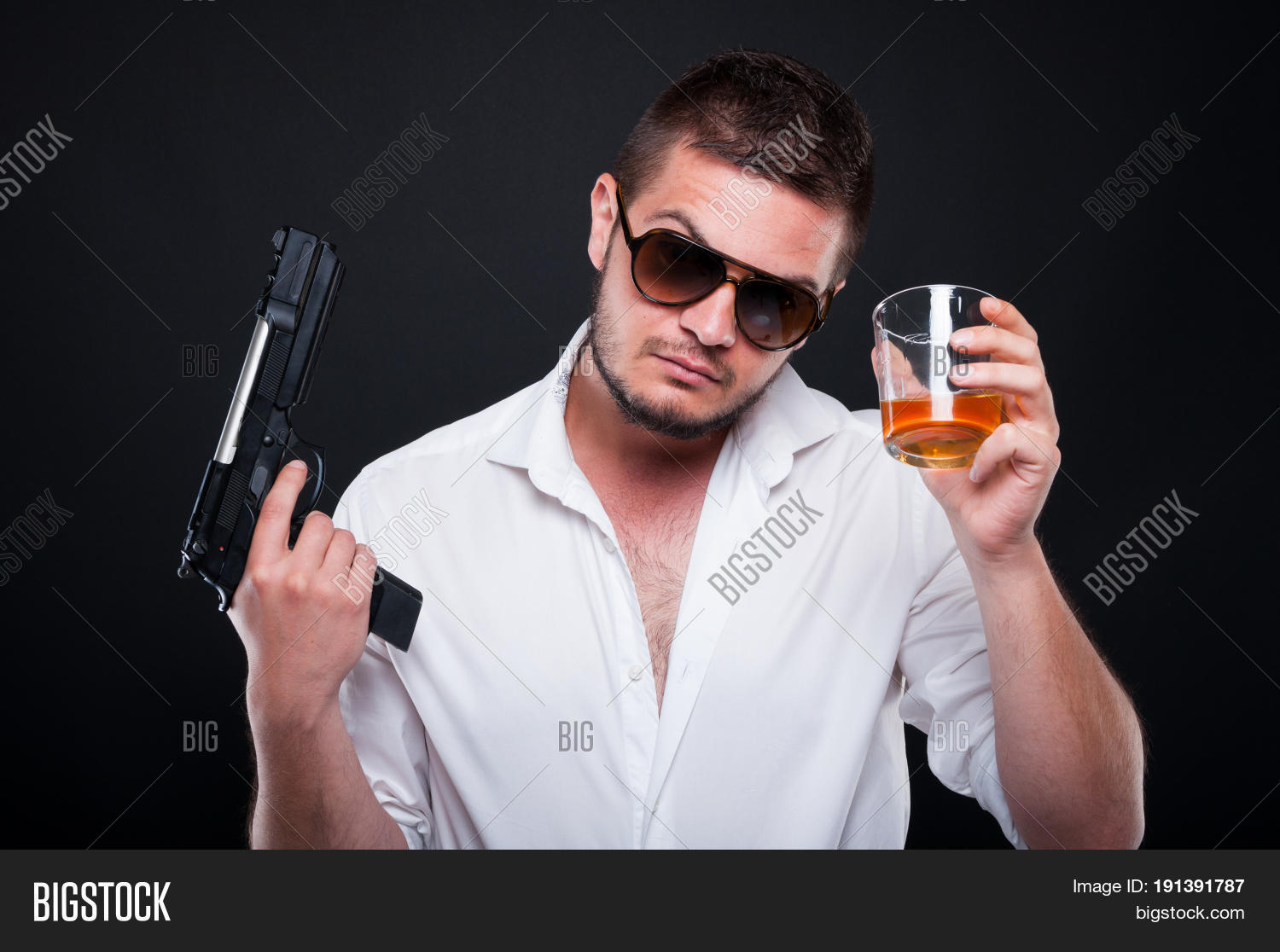 Armed Murderer Rising Image & Photo (Free Trial) | Bigstock