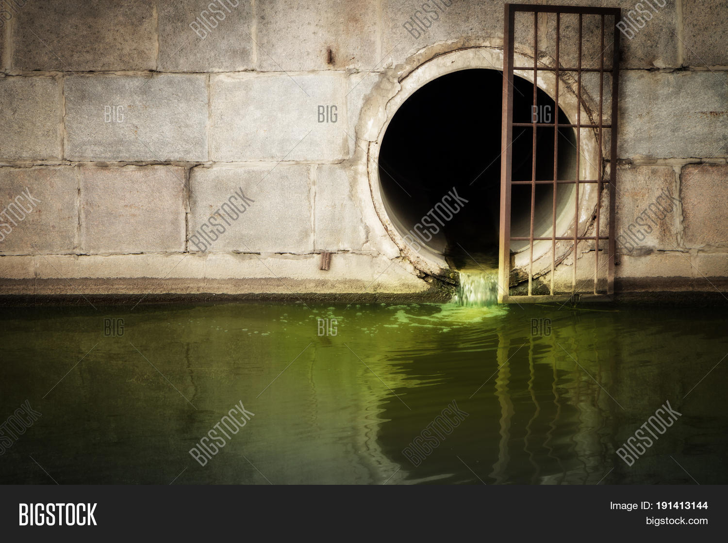 Discharge Sewage Into Image & Photo (Free Trial) | Bigstock