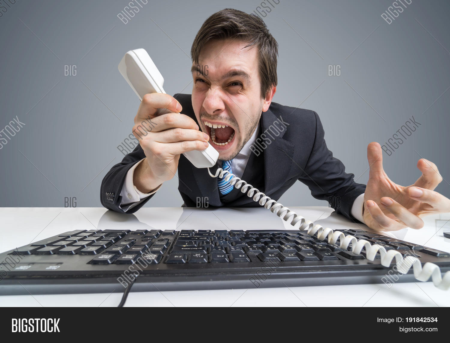 Angry Boss Manager Image & Photo (Free Trial) | Bigstock