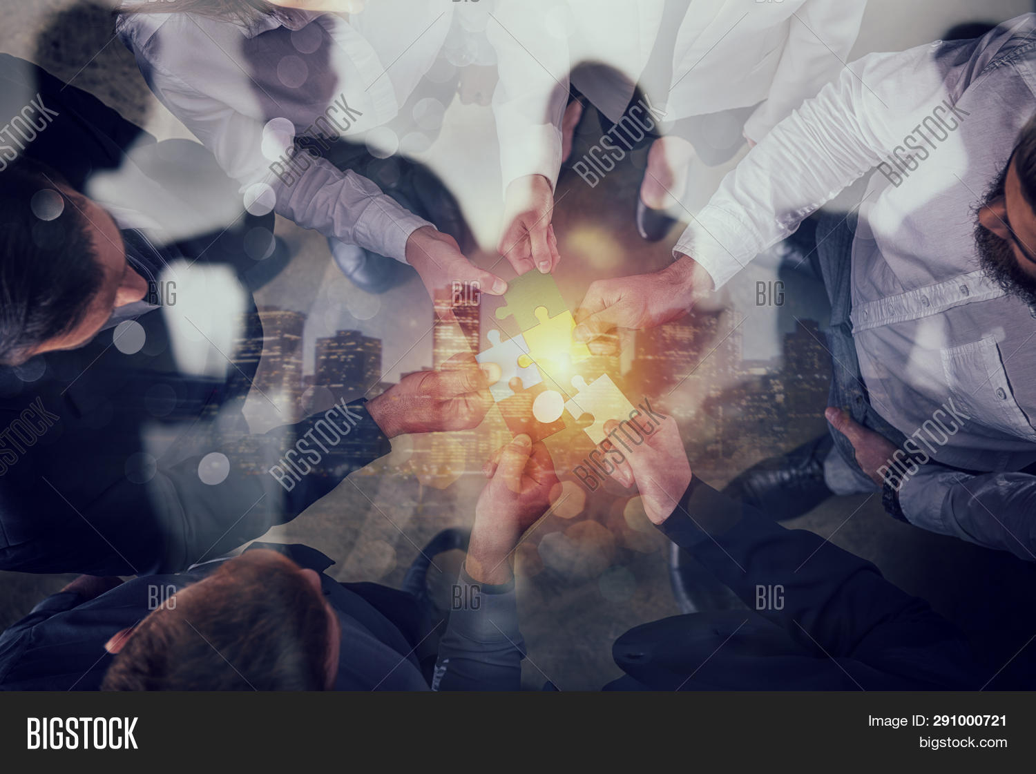Business People Join Image & Photo (Free Trial) | Bigstock