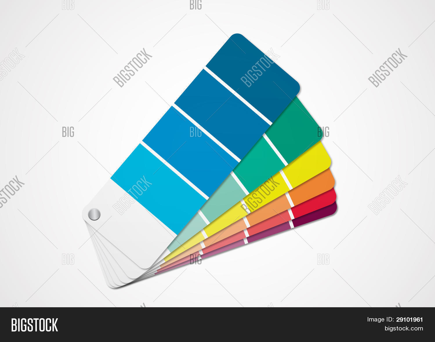 Color Chart Vector & Photo (Free Trial) | Bigstock