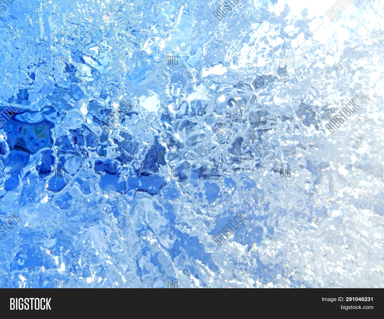 Abstract Ice Texture. Image & Photo (Free Trial) | Bigstock